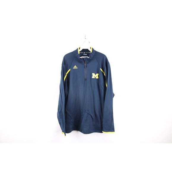 adidas | Sweaters | Adidas Mens Xl Team Issued University Of Michigan ...
